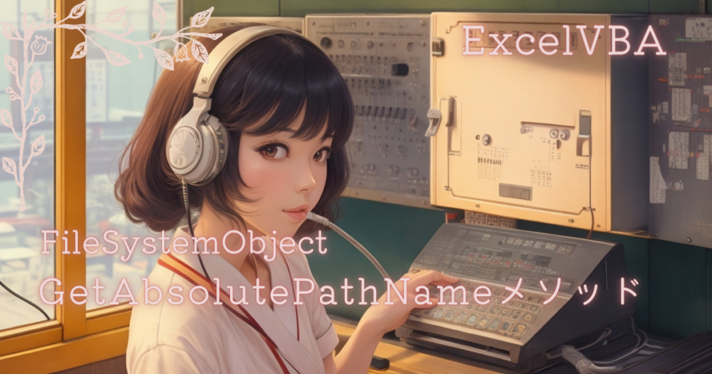 VBA｜GetAbsolutePathNameメソッド(ファイルシステムオブジェクト) - Meowのオフィスノート