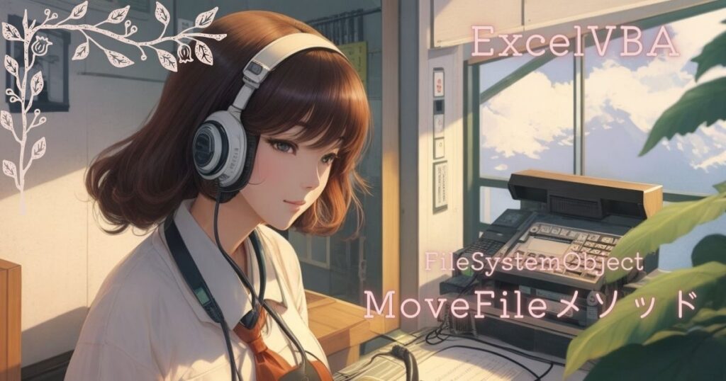 VBA｜MoveFileメソッド(ファイルシステムオブジェクト) - Meowのオフィスノート